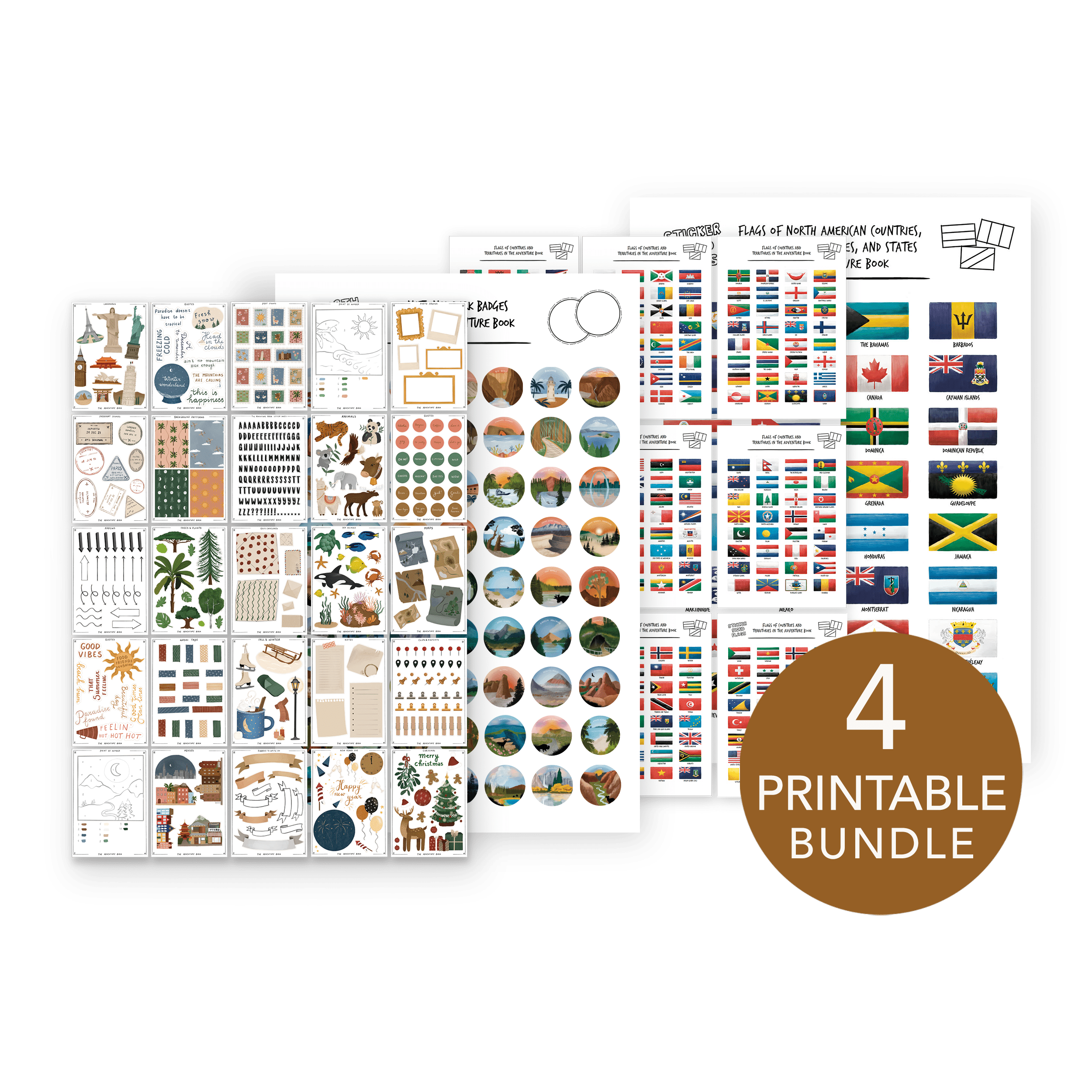 The Adventure Book Printables Bundle