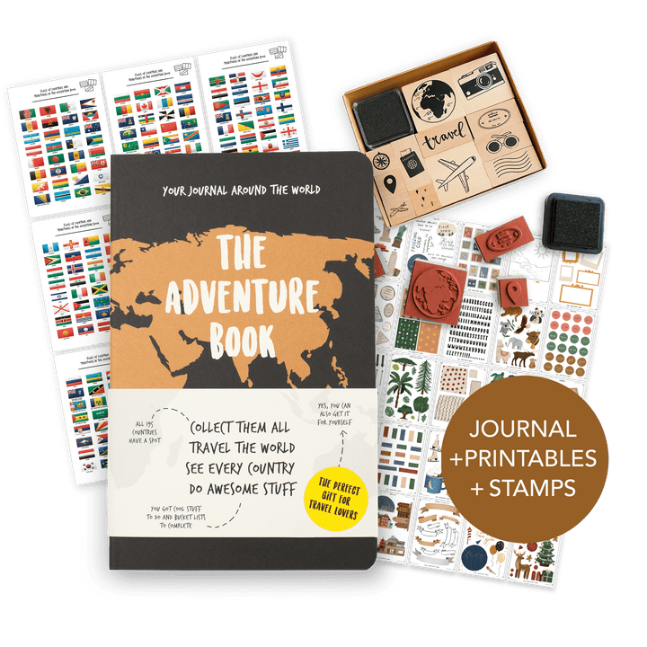The Adventure Book - Your Travel Journals Around The World